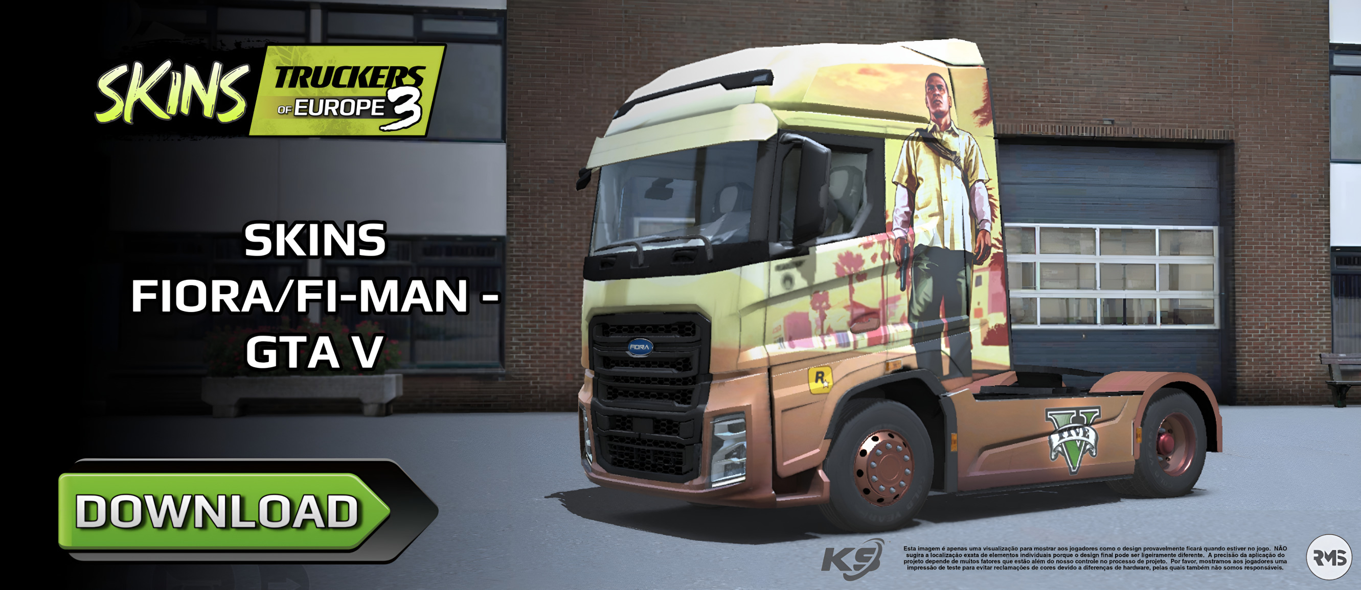 SKINS STREAM/RT LEGEND 1995 - SCANIA R164 VERMELHO EDITION